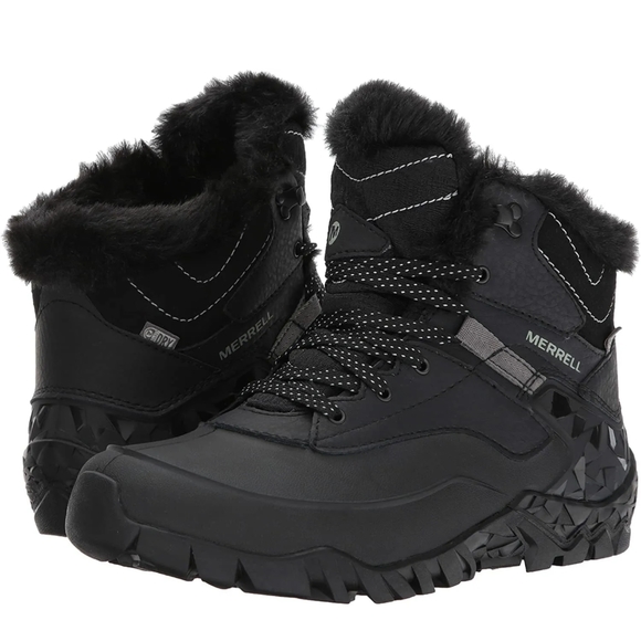 Merrell | Shoes | Merrell Womens Aurora 6 Ice Plus Winter Waterproof ...